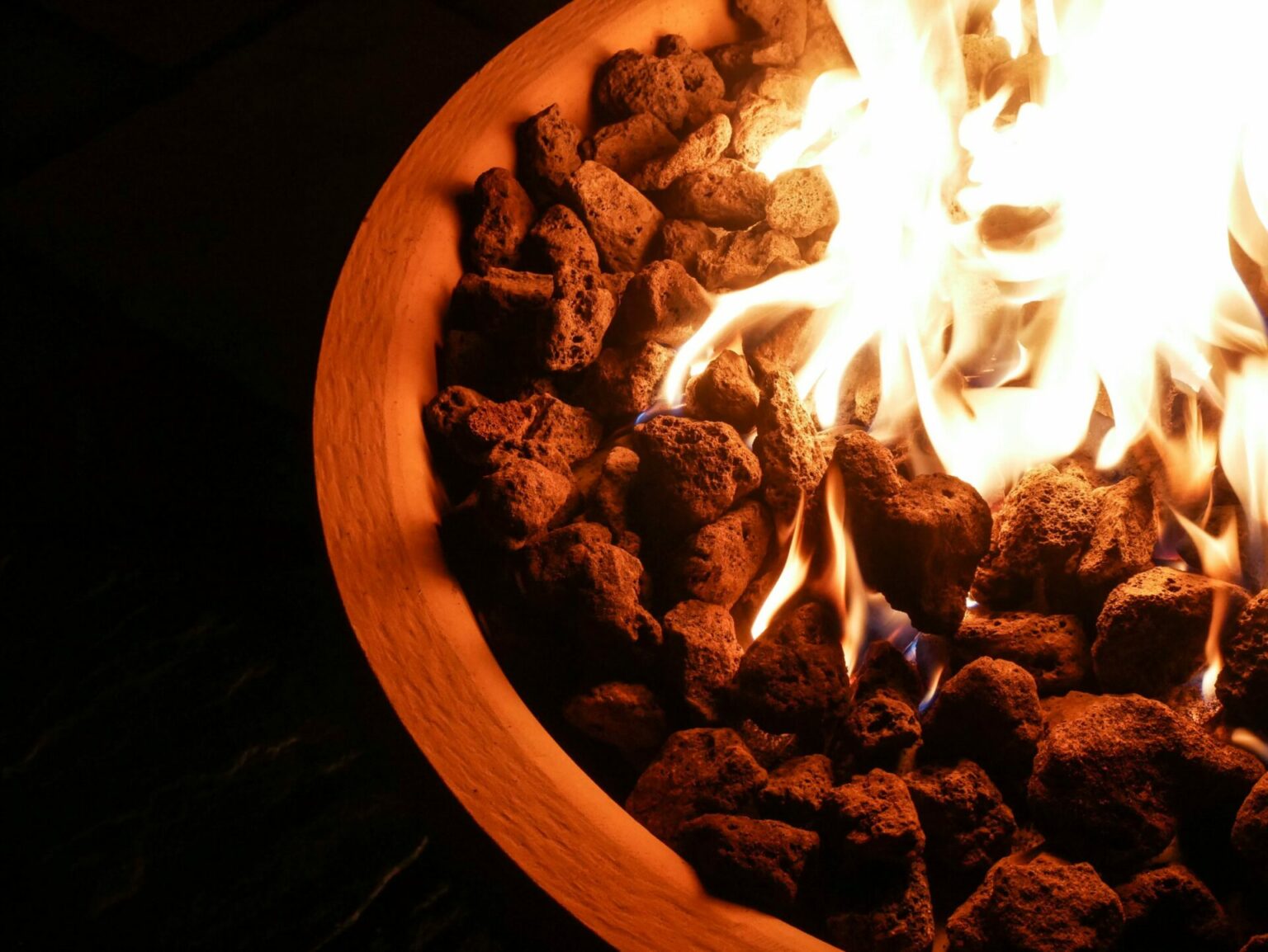 5kg Decorative Gas Fire Pit Lava Rocks - Brightstar Fires