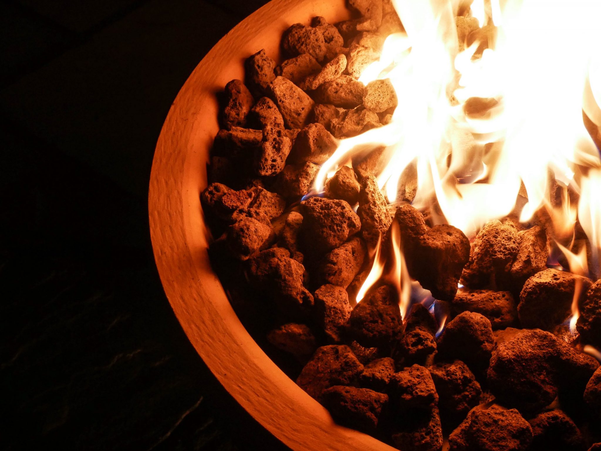5kg Decorative Gas Fire Pit Lava Rocks - Brightstar Fires