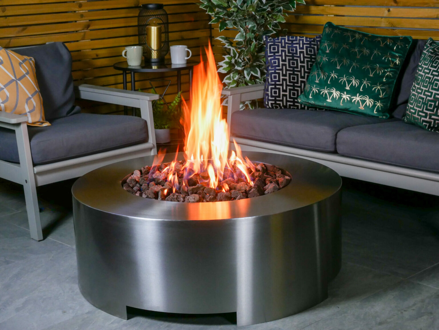 Brightstar Fires: UK Outdoor Gas Fire Pits & Burner Kits